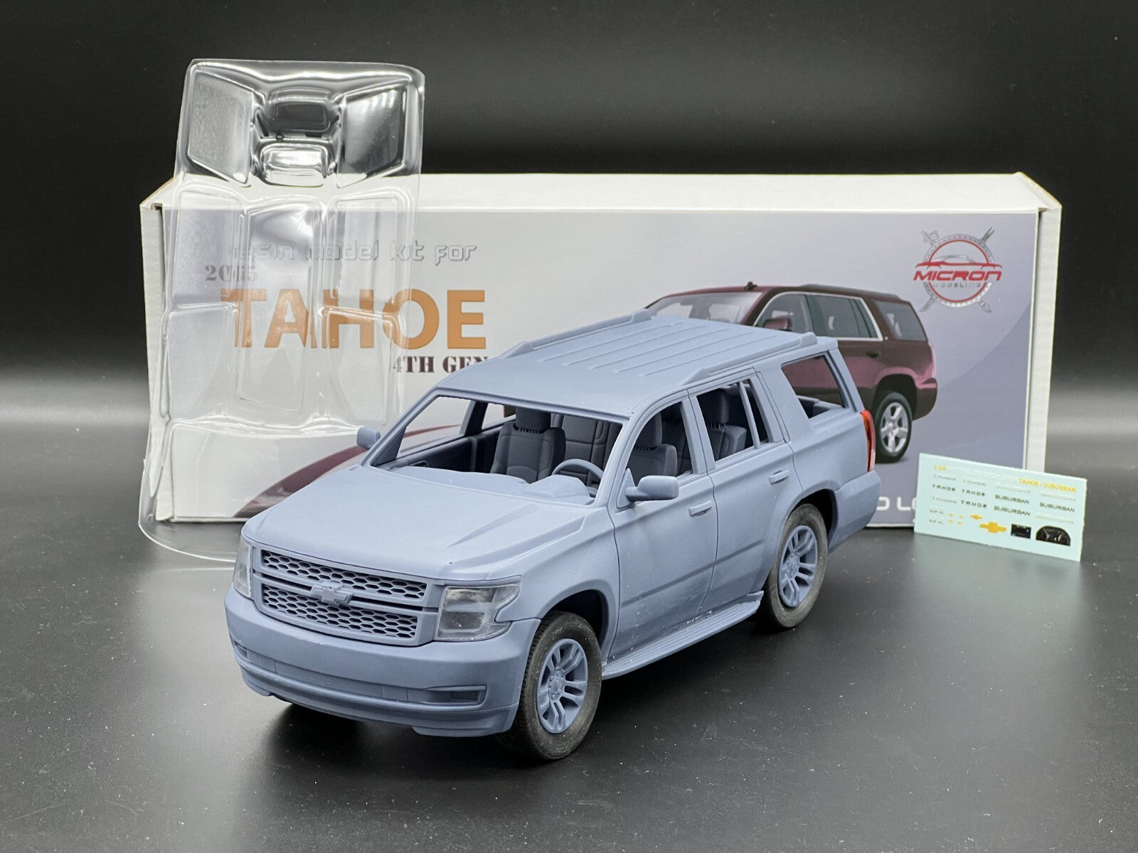 1:24 Chevrolet Tahoe 4th Gen 2015-2020 Resin Model Kit – MicronModeling