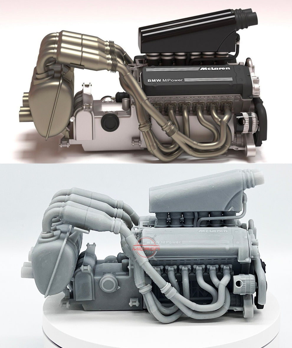 1:24 McLaren F1 S702 V12 Engine Model Kit – MicronModeling