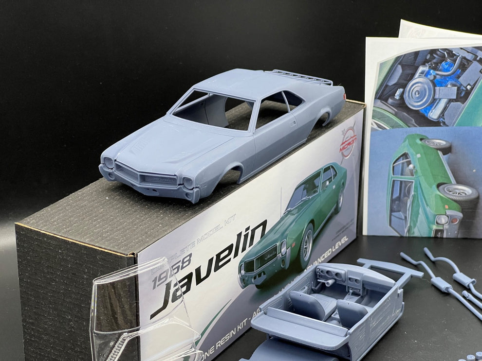 1/25 1968 AMC Javelin Premium Model Kit – MicronModeling